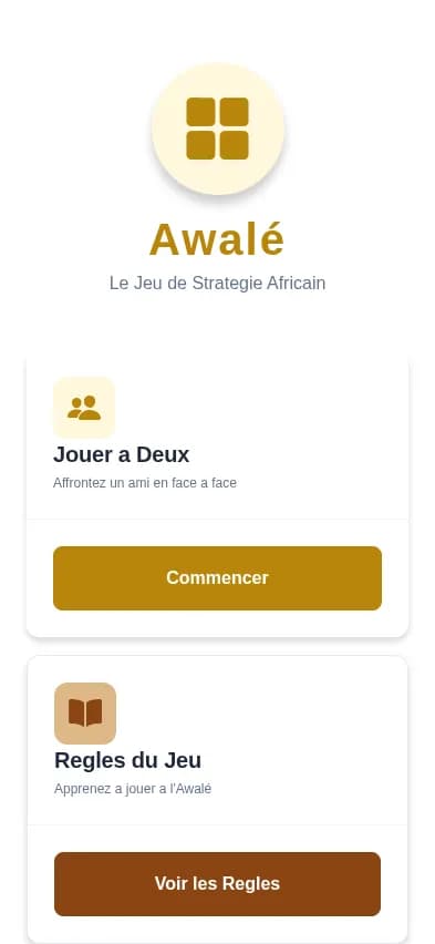 Awalé Android Game