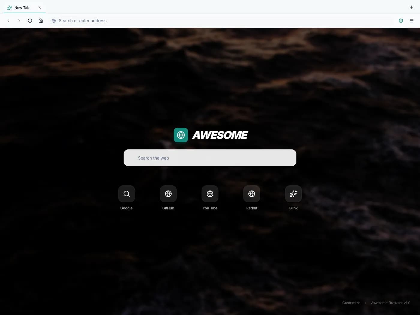 Awesome Web Browser