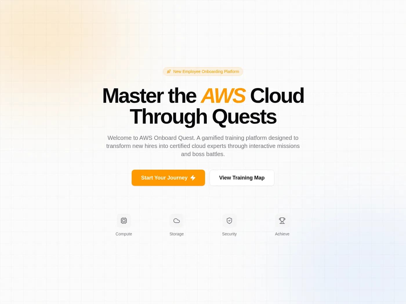 AWS Onboard Quest