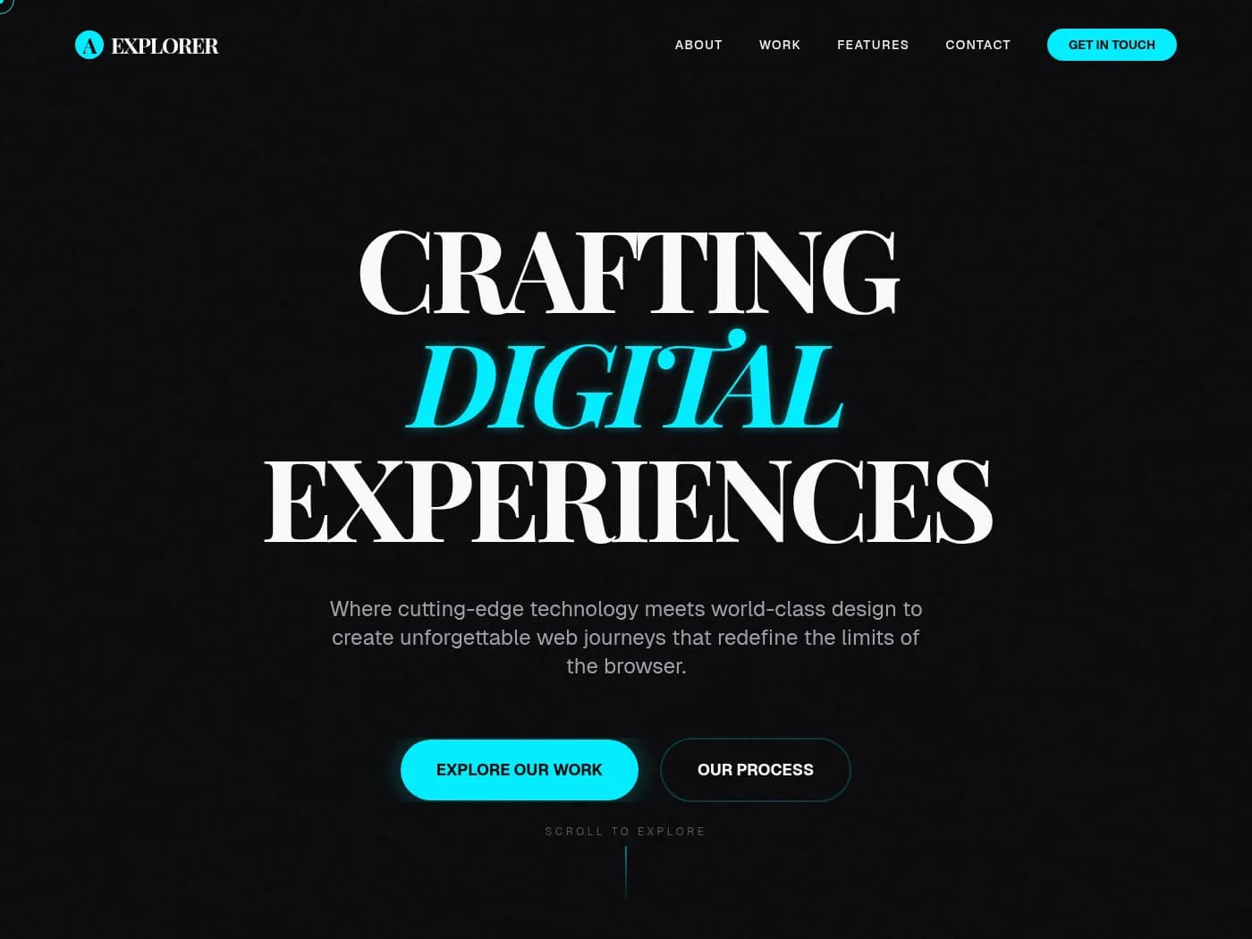 Awwwards Landing Explorer