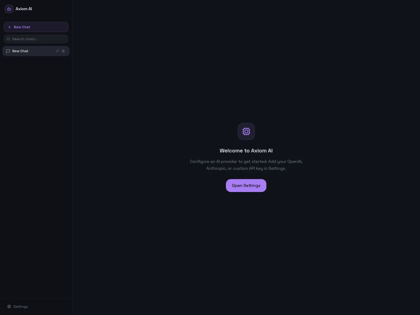 Axiom AI Desktop