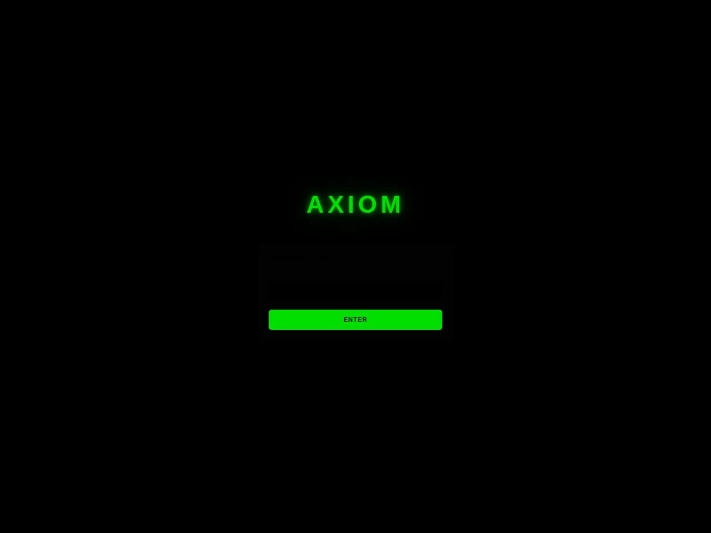 Axiom Life Tracker