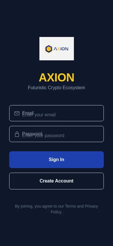 Axion AI Crypto Wallet