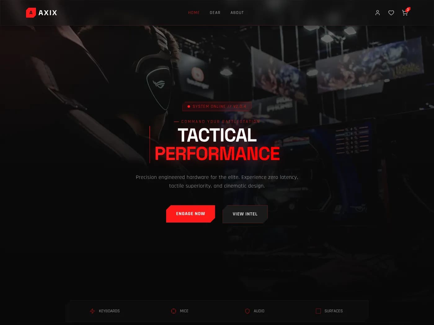Axix Cyber 3D Storefront