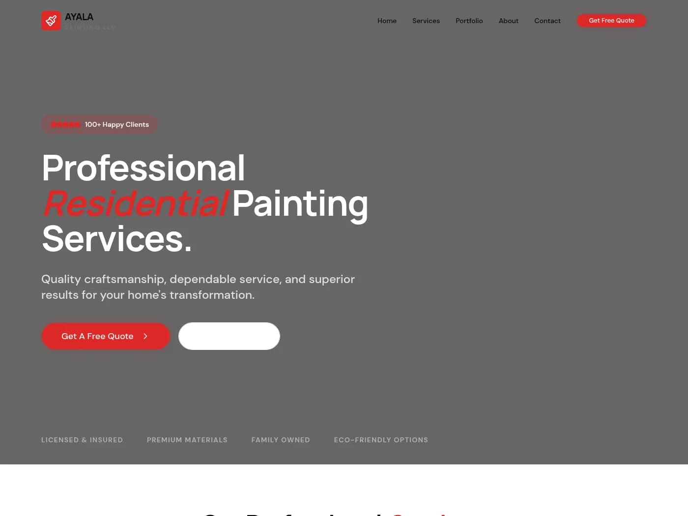 Ayala Painting Website
