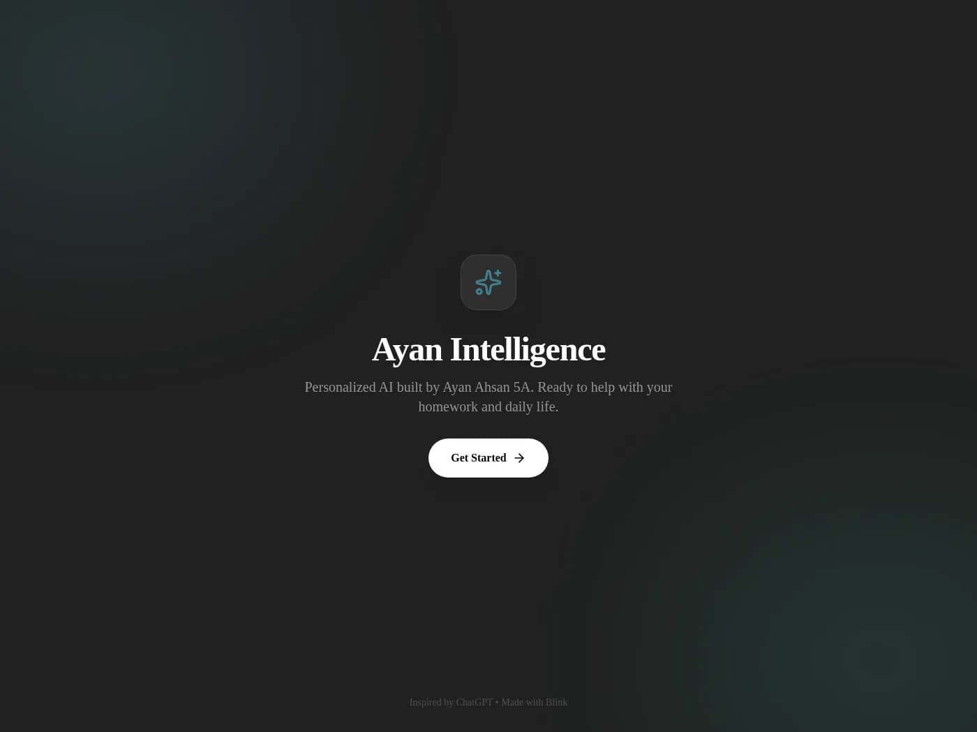 Ayan Intelligence Chatbot