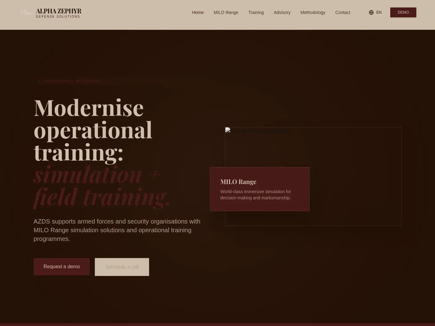 AZDS Capability Website