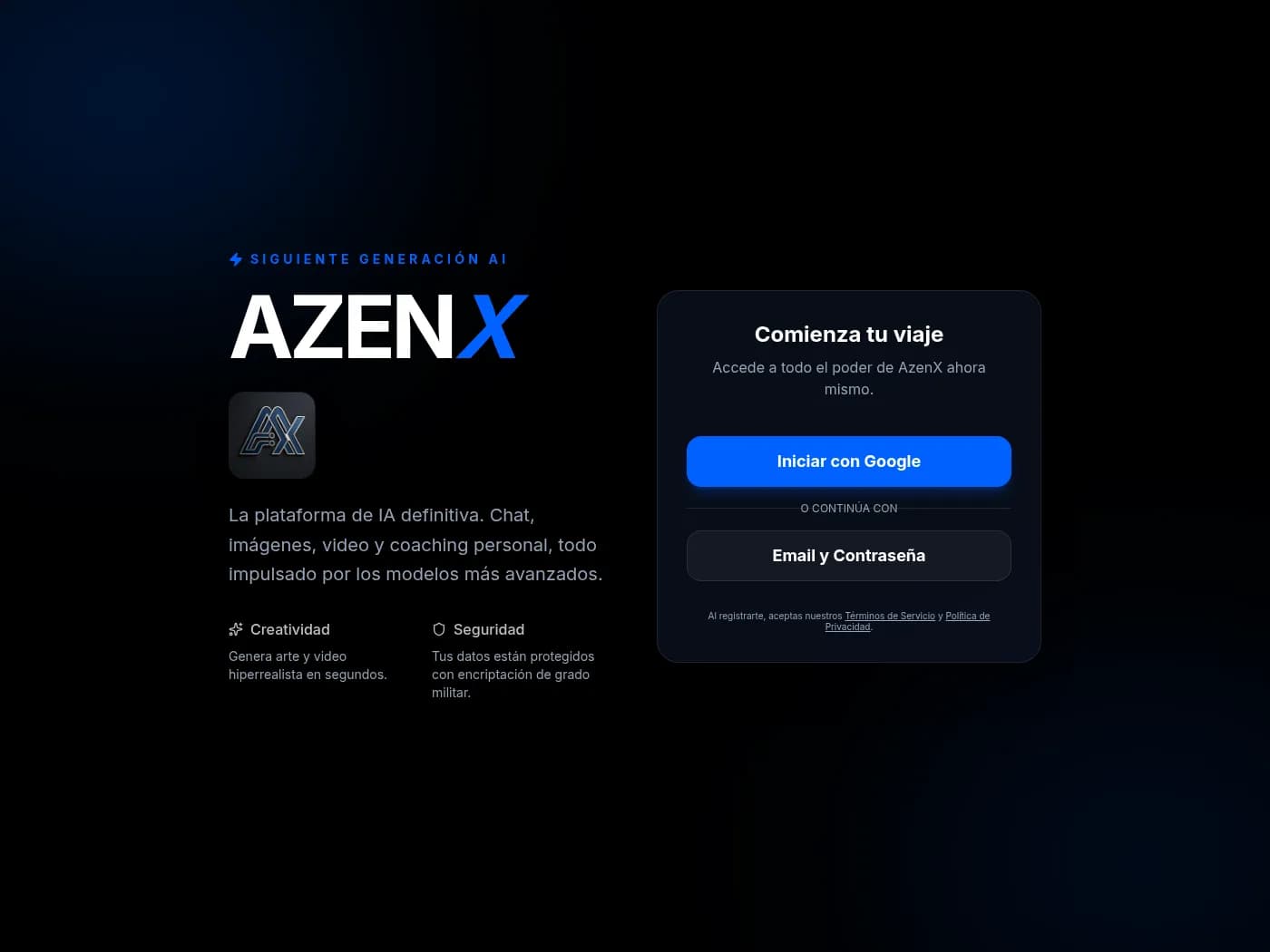 AzenX AI App