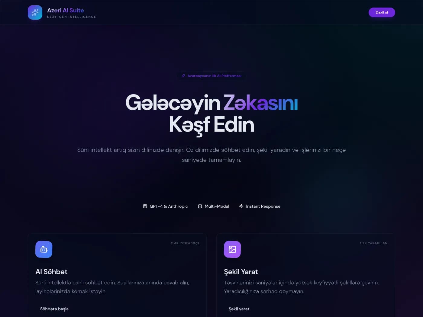 Azeri AI Suite
