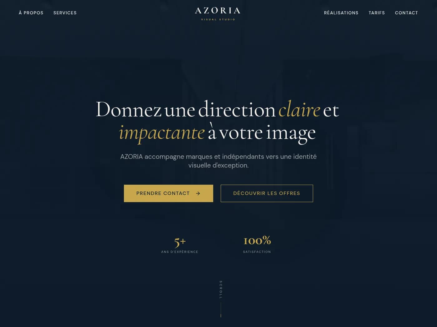 AZORIA Premium One-Page