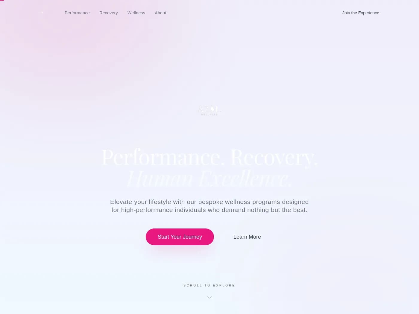 AZUL Wellness Site