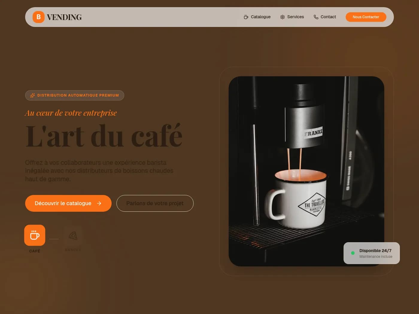 B Vending Web Portal