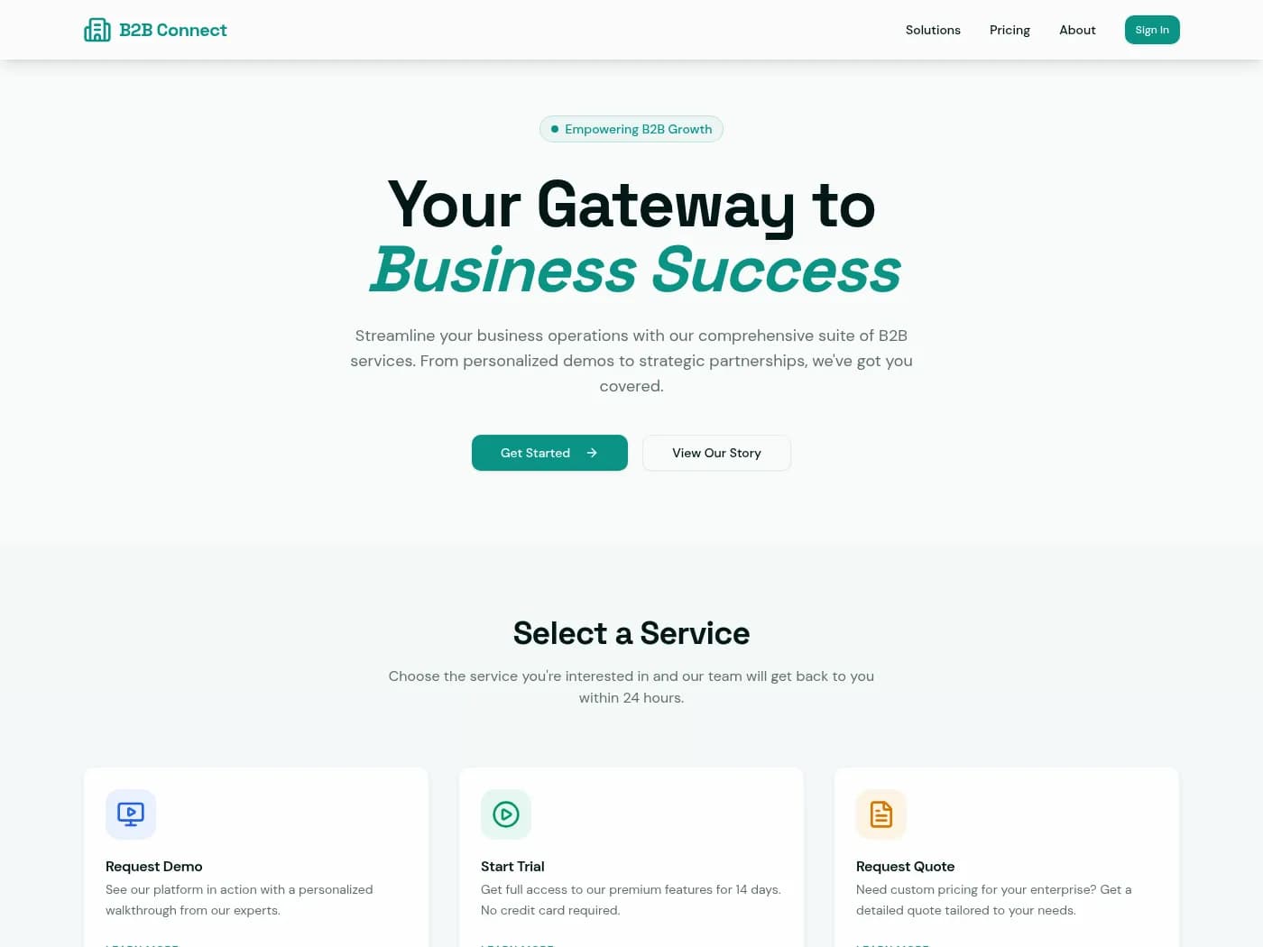 B2B Connect Hub