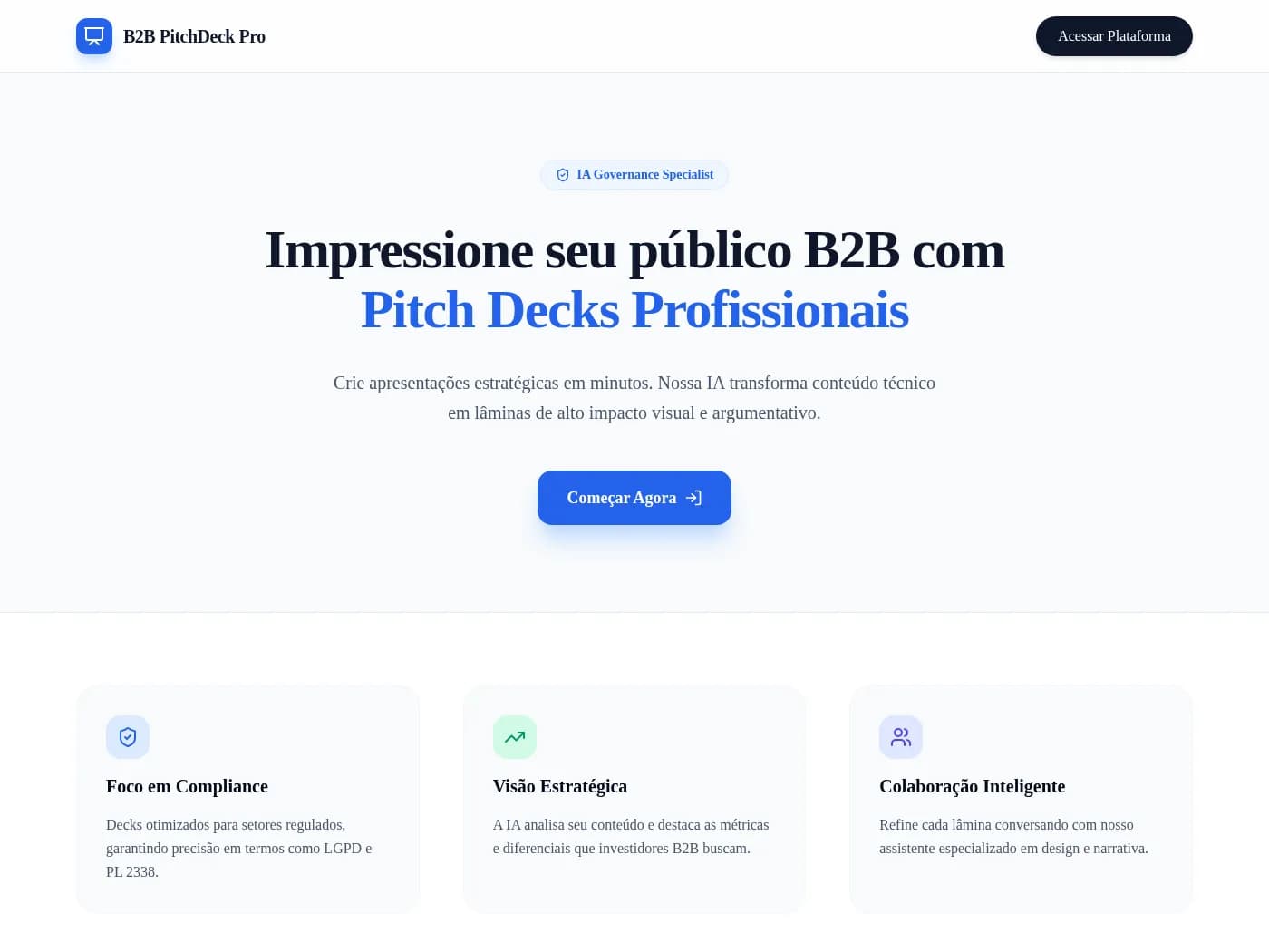B2B PitchDeck Pro