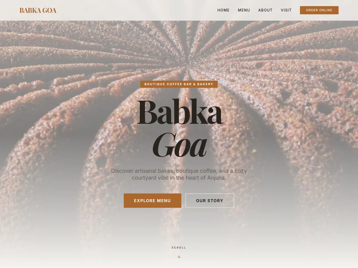 Babka Goa Website