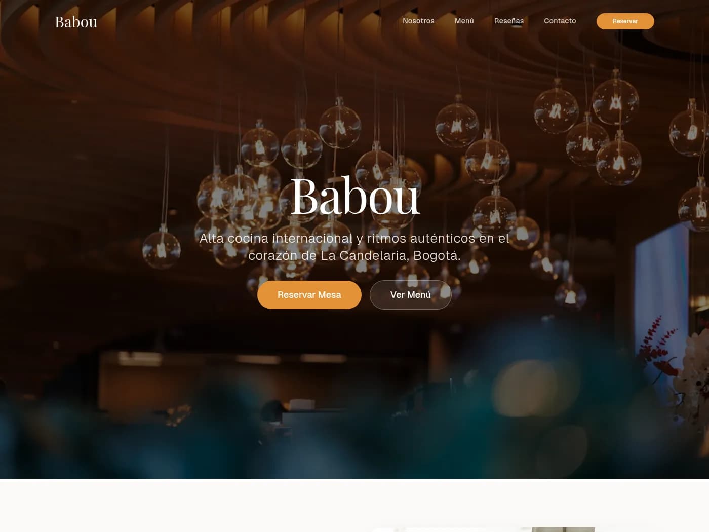 Babou Restaurante Web