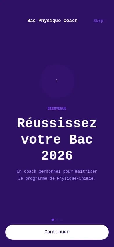 Bac Physique Coach
