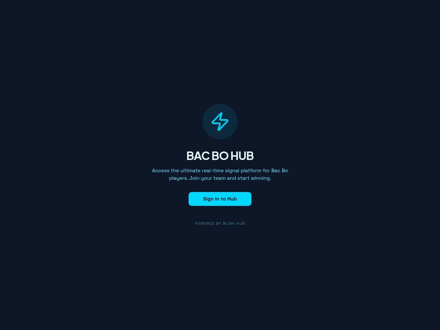 Bac Bo Signal Hub