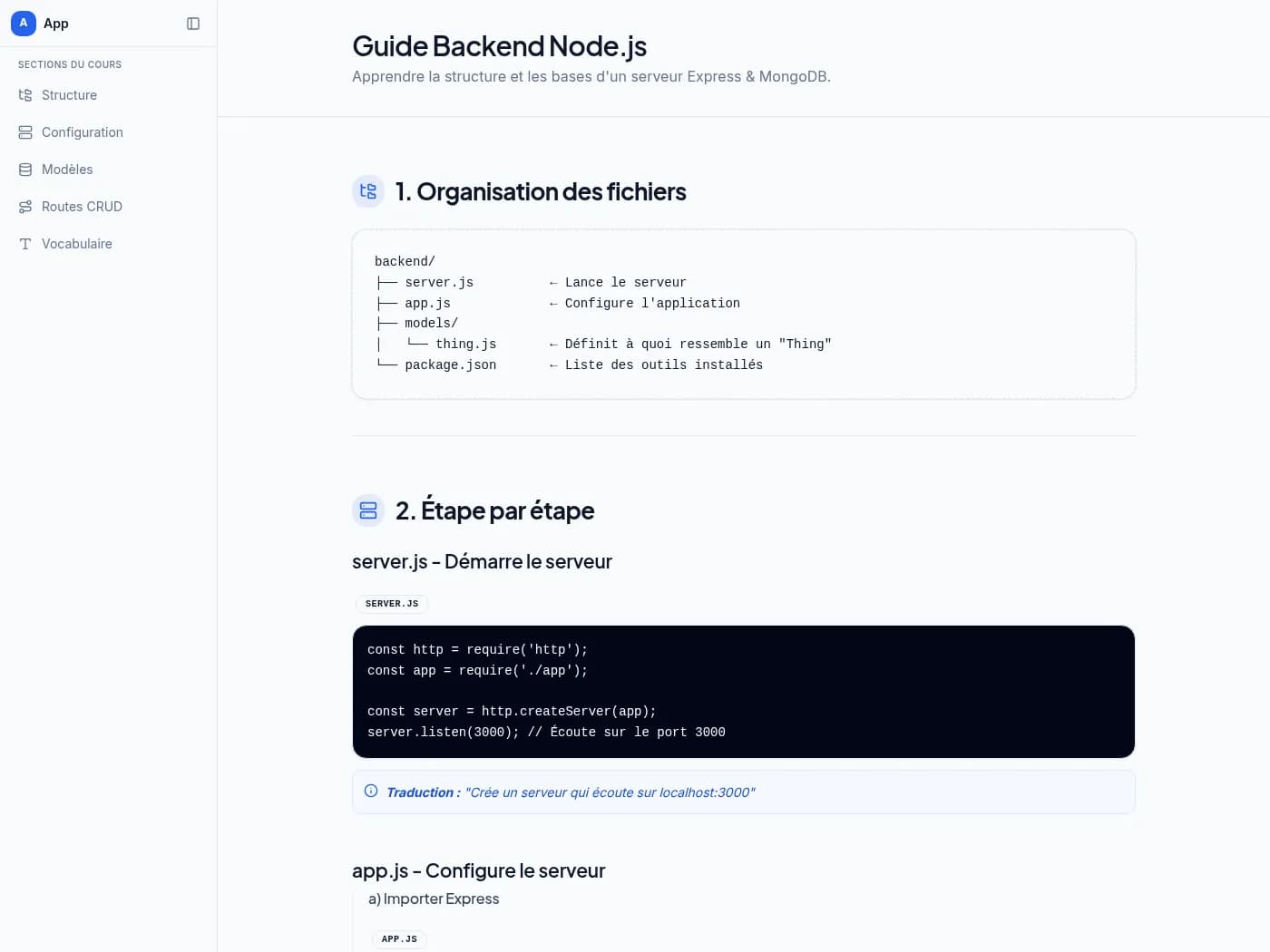 Node Backend Guide