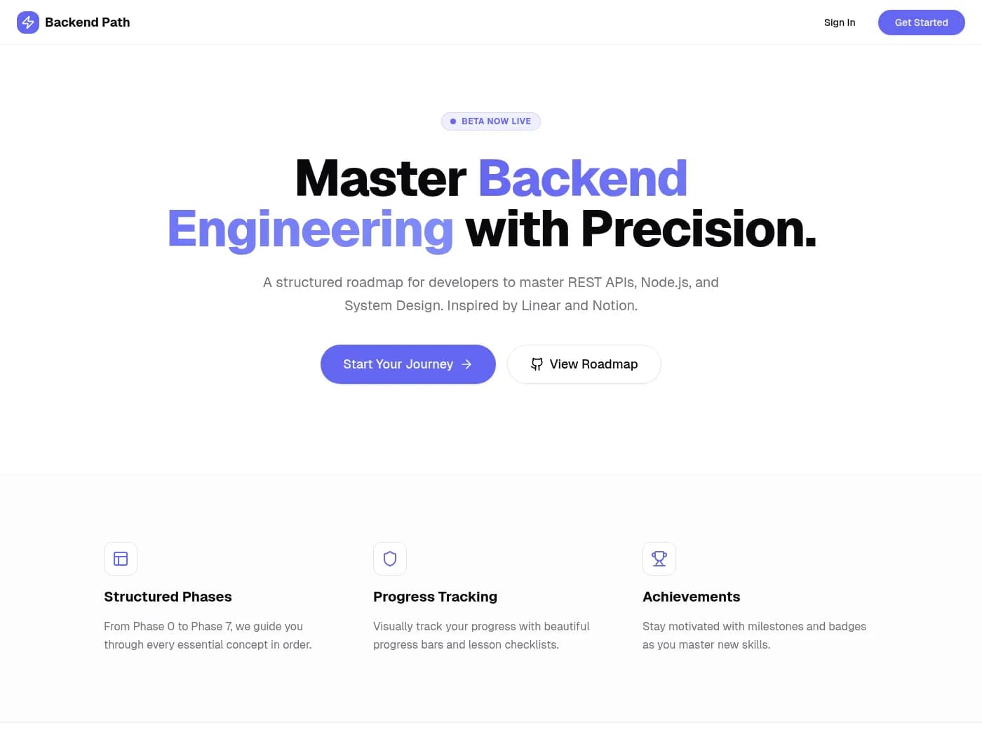 Backend Path