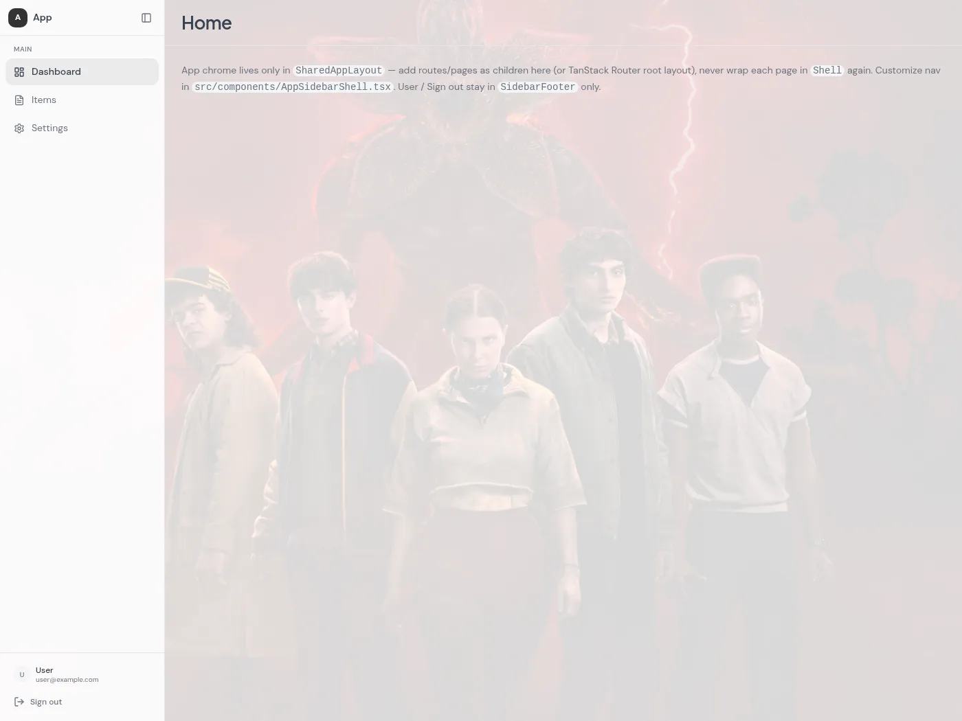 Custom Background Site