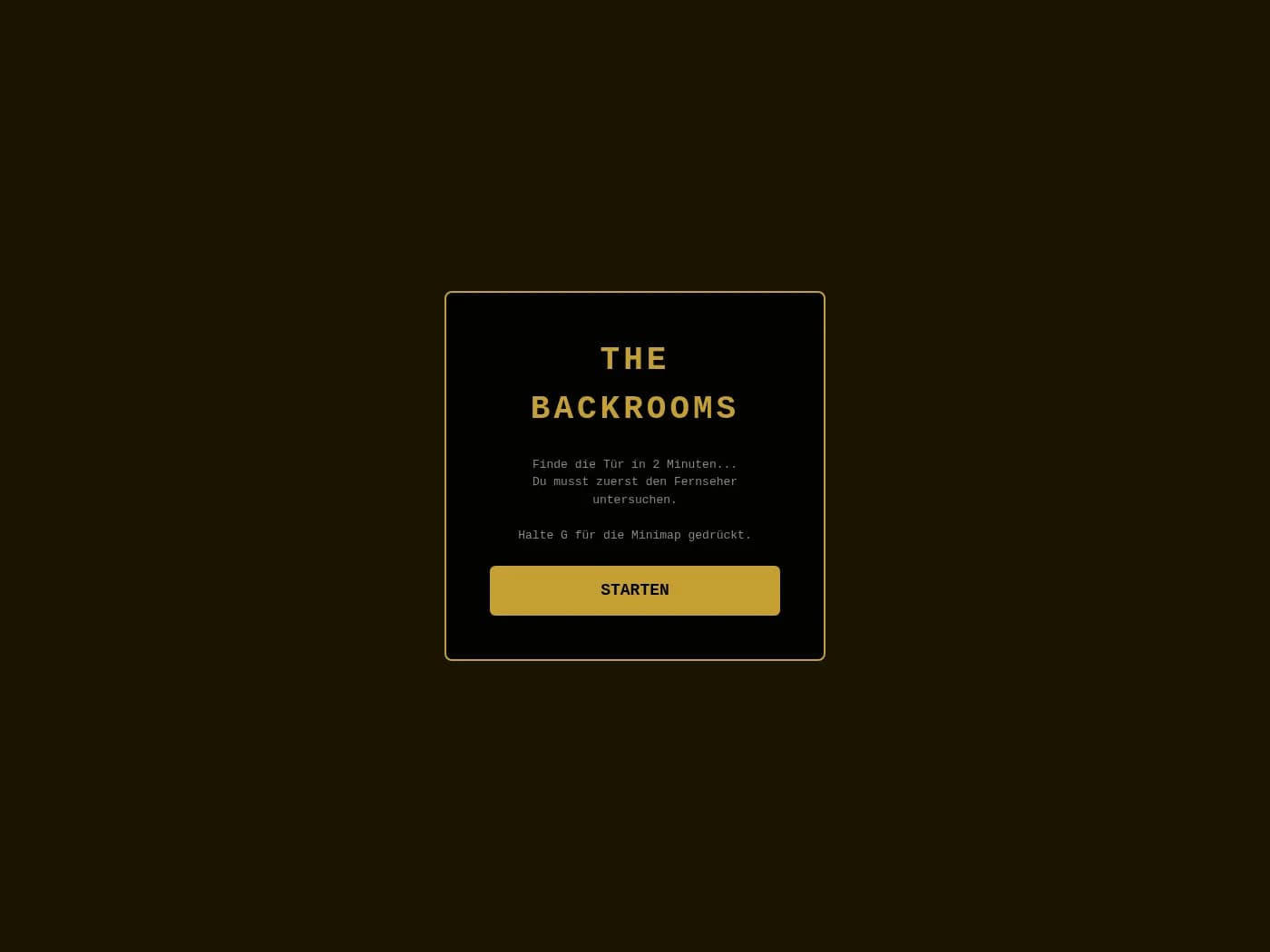 Backrooms WASD Explorer