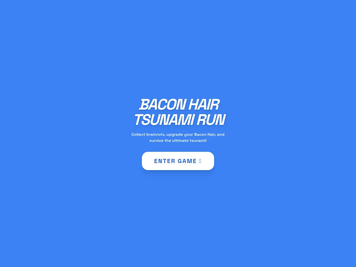 Bacon Hair Tsunami Run