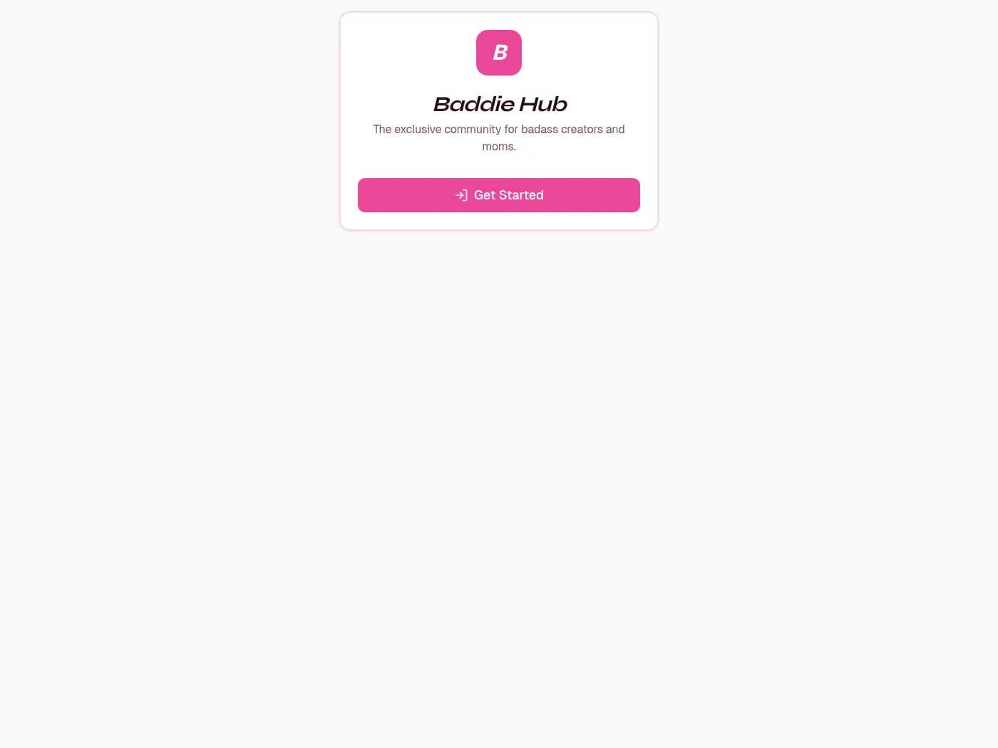 Baddie Creator Hub