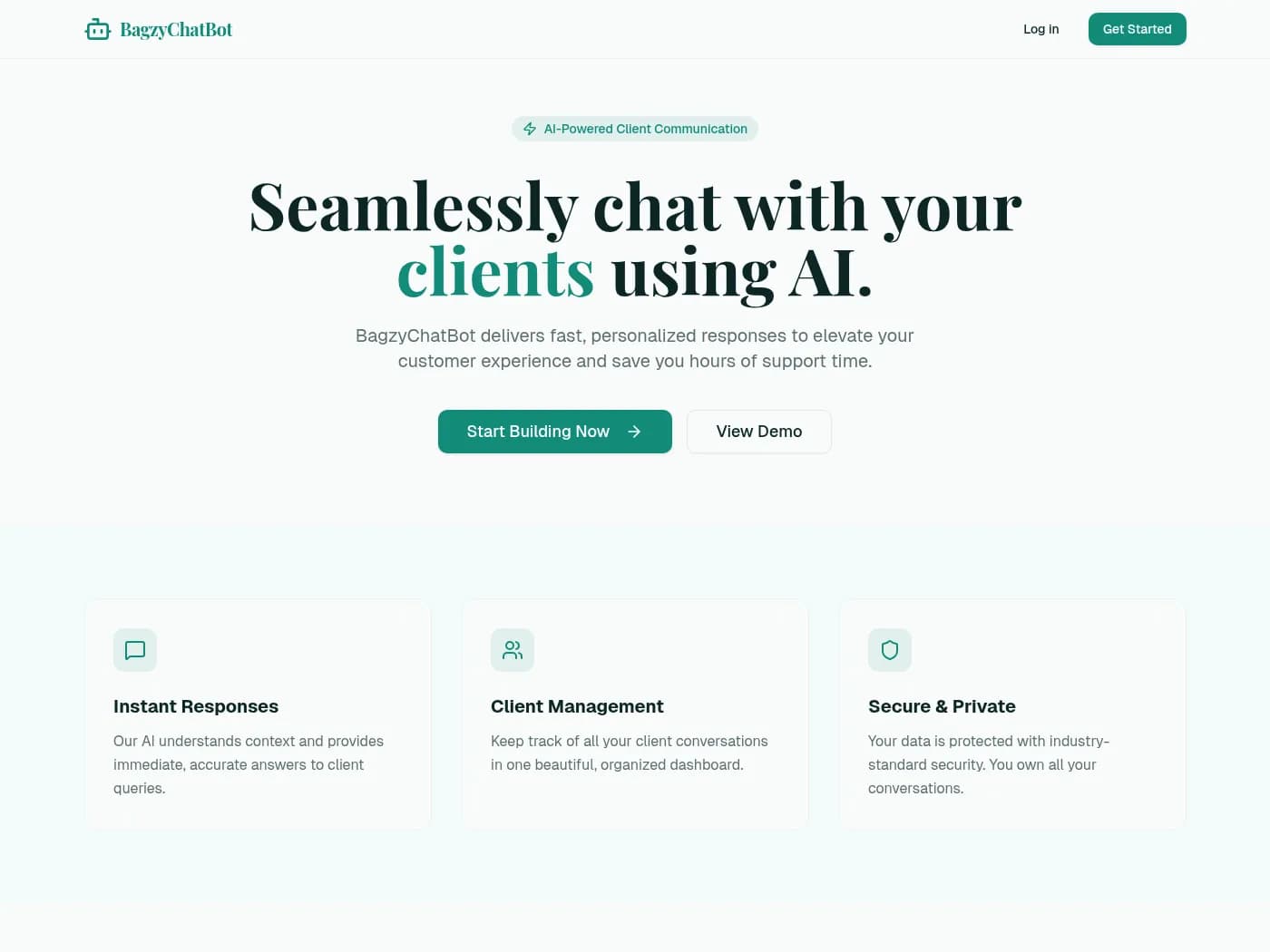BagzyChatBot