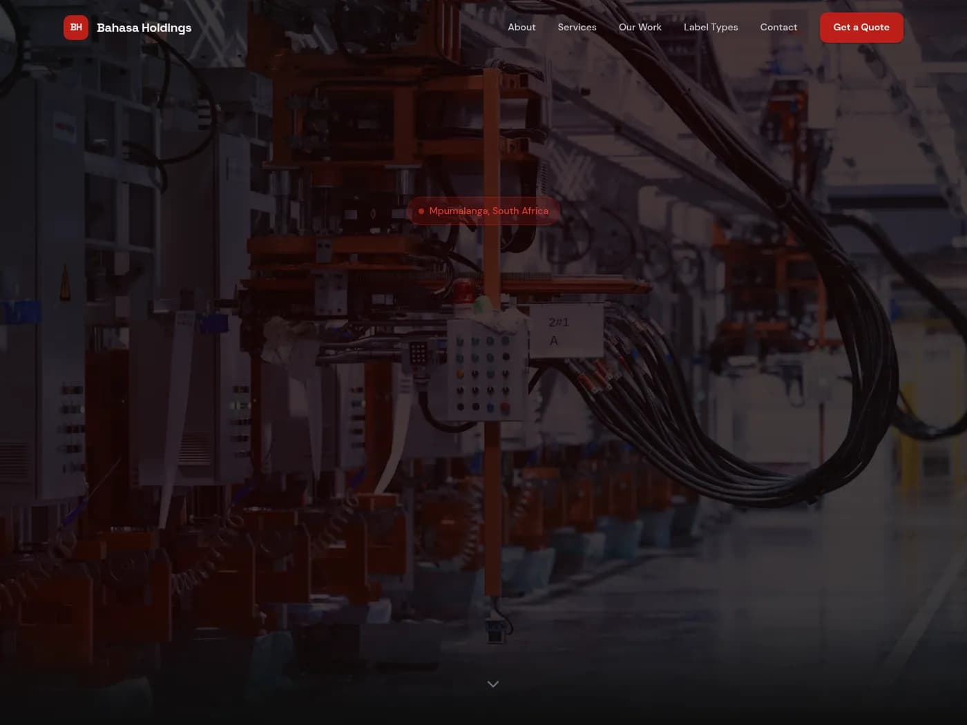 Bahasas Holdings Website