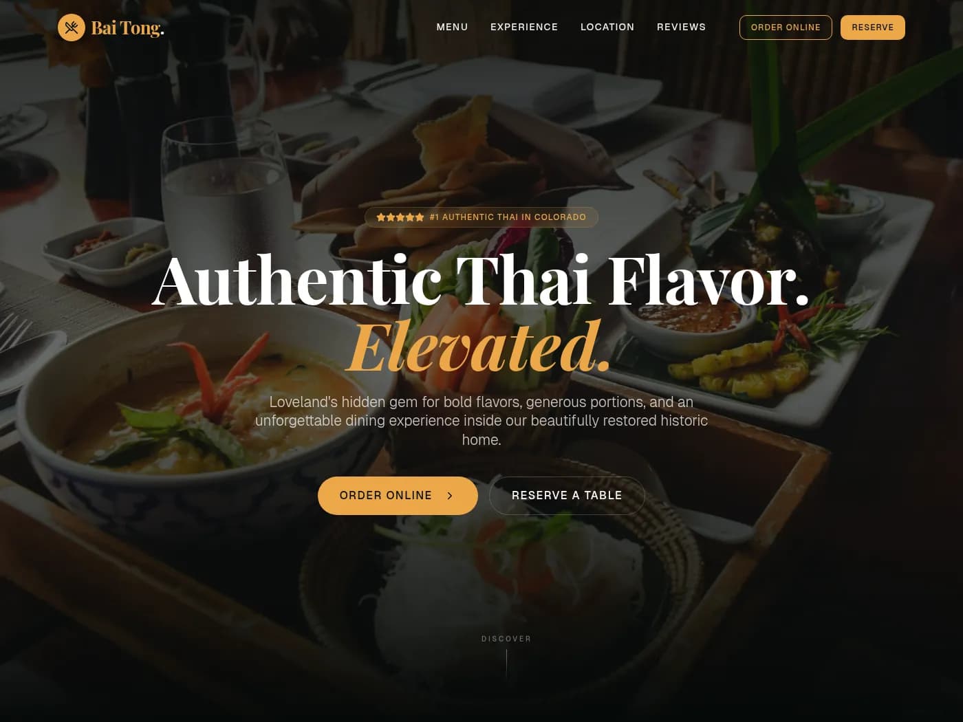 Bai Tong Luxe Restaurant Site