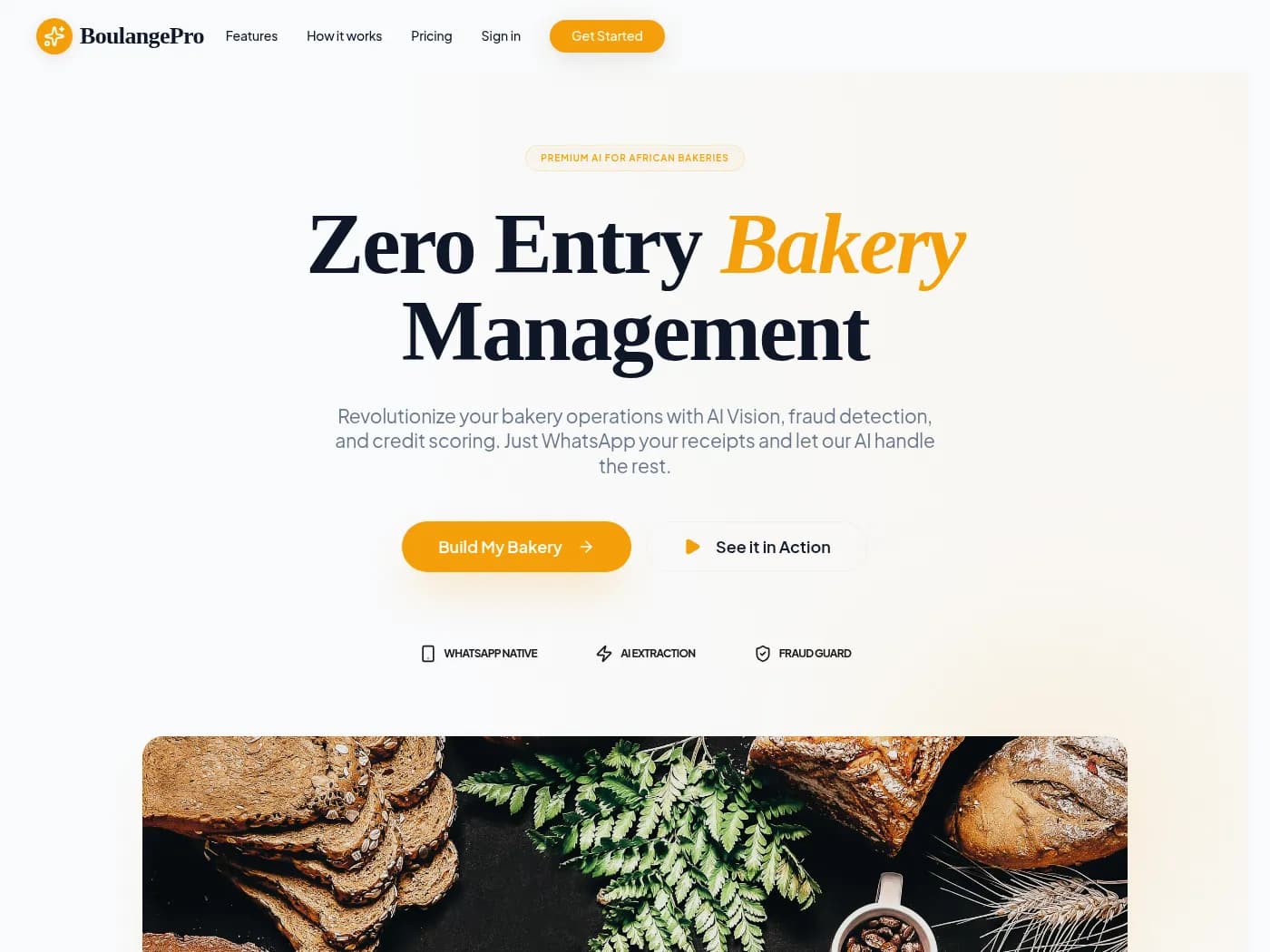Bakery AI Dashboard