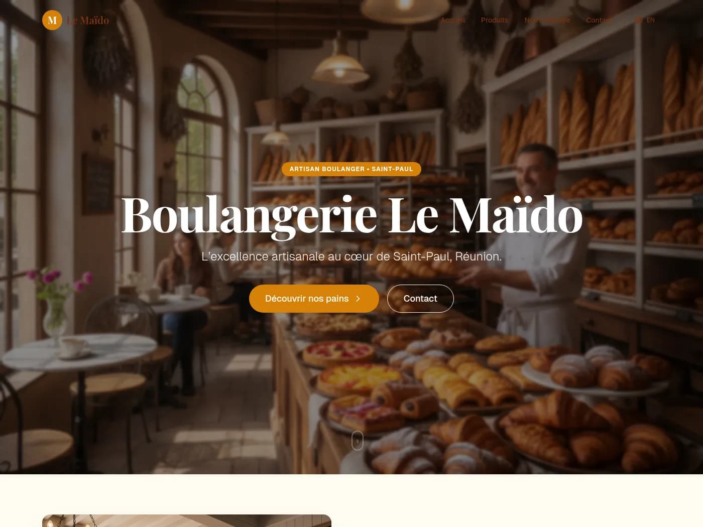 Bilingual Bakery Website