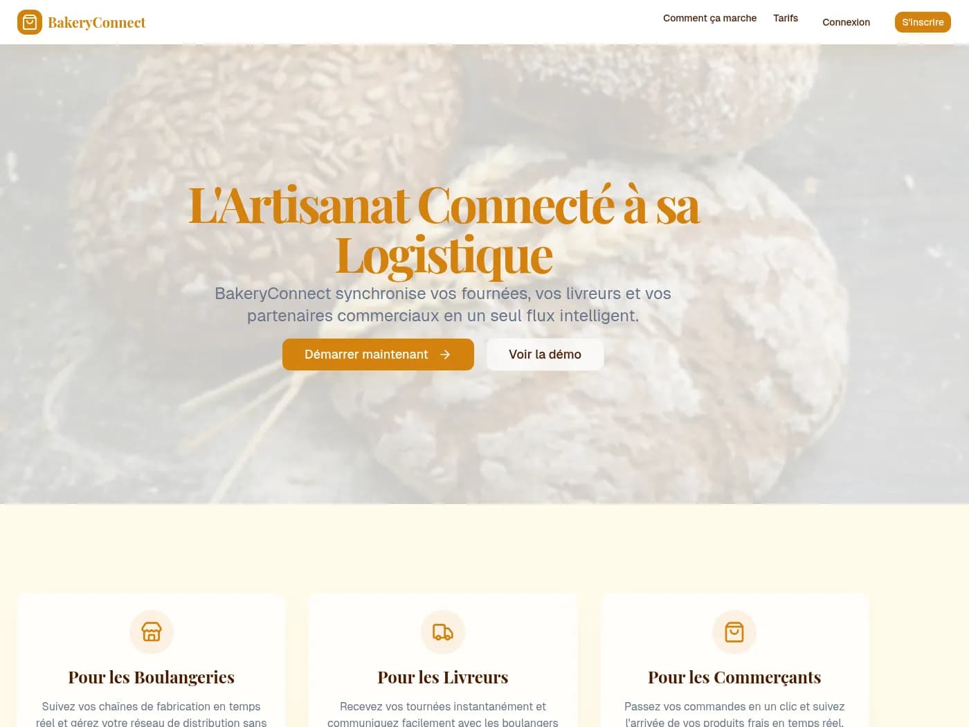 BakeryConnect SaaS