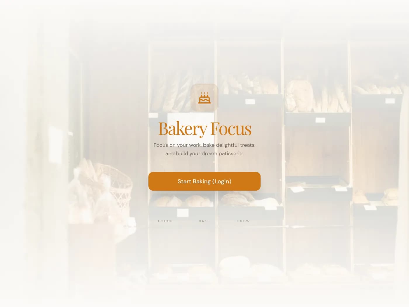 Bakery Focus Timer