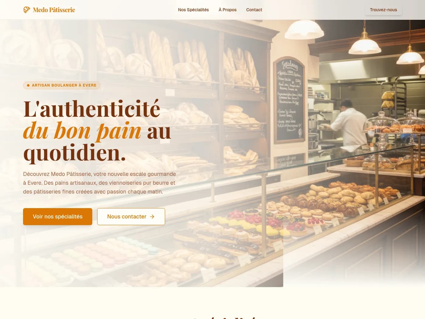 Boulangerie Vitrine Web