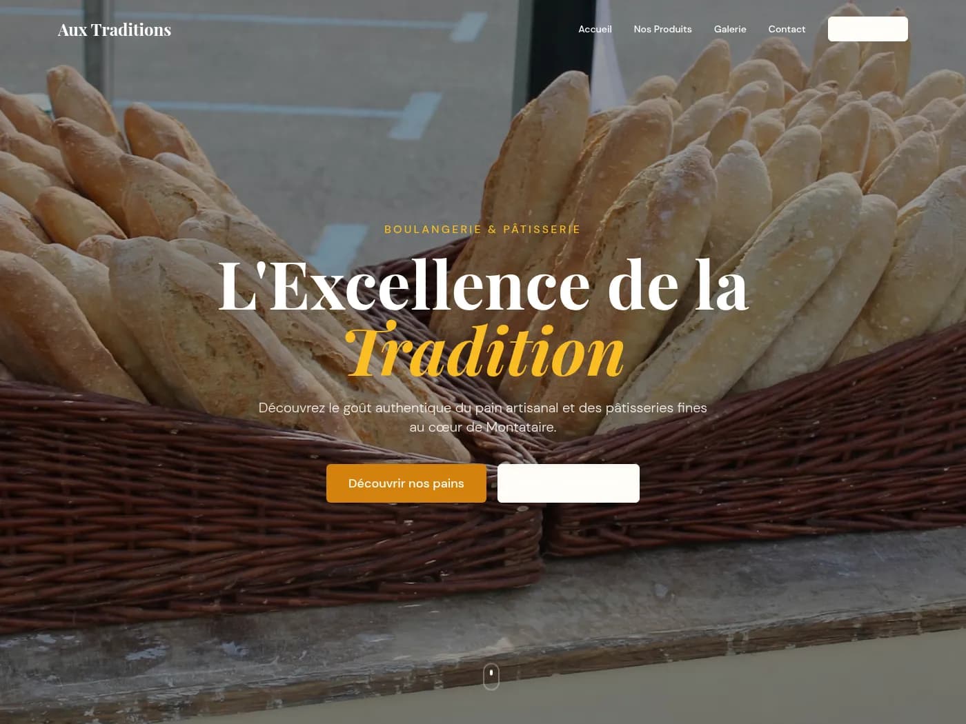 Traditions Bakery Showcase