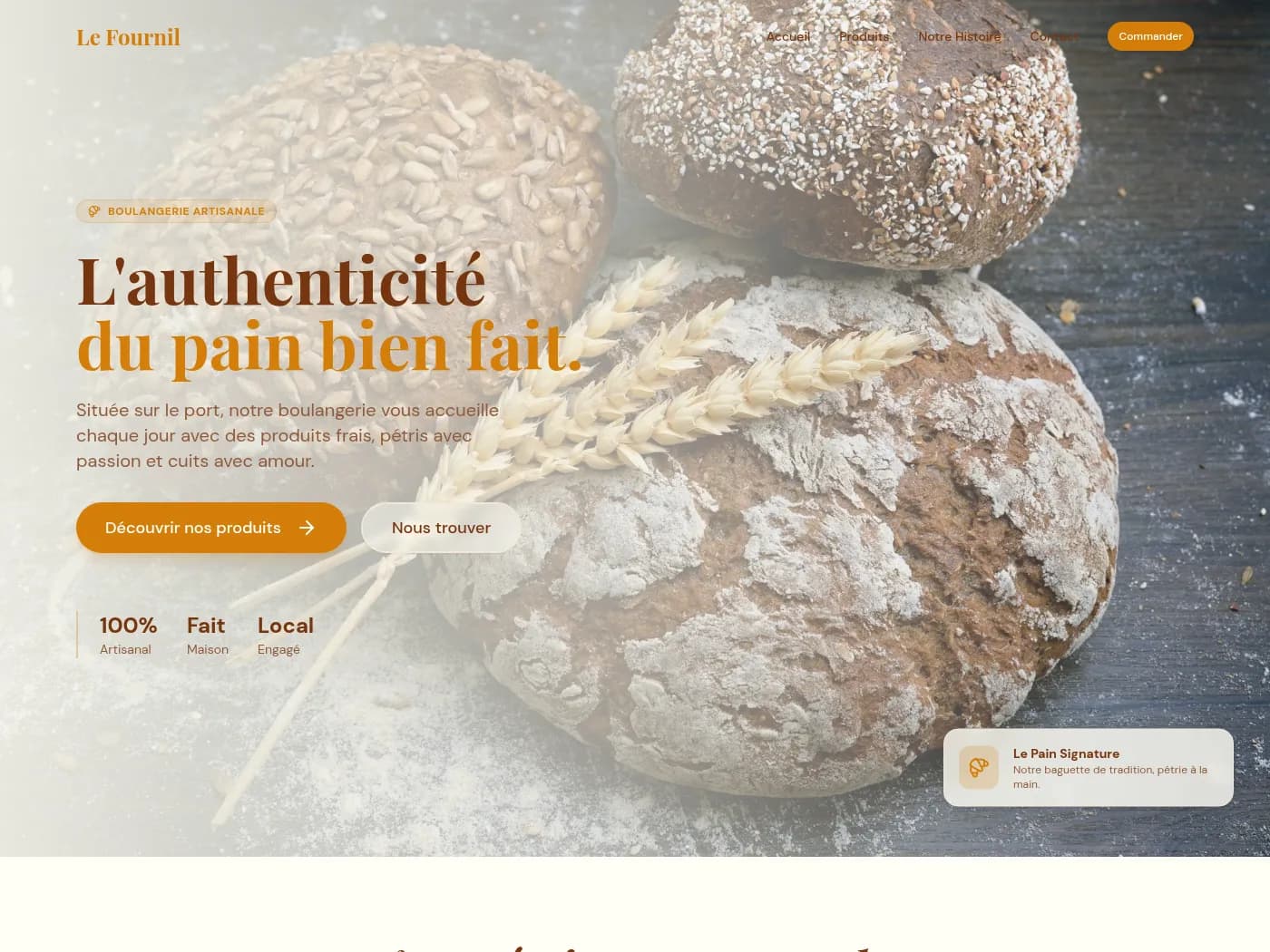 Le Fournil Showcase