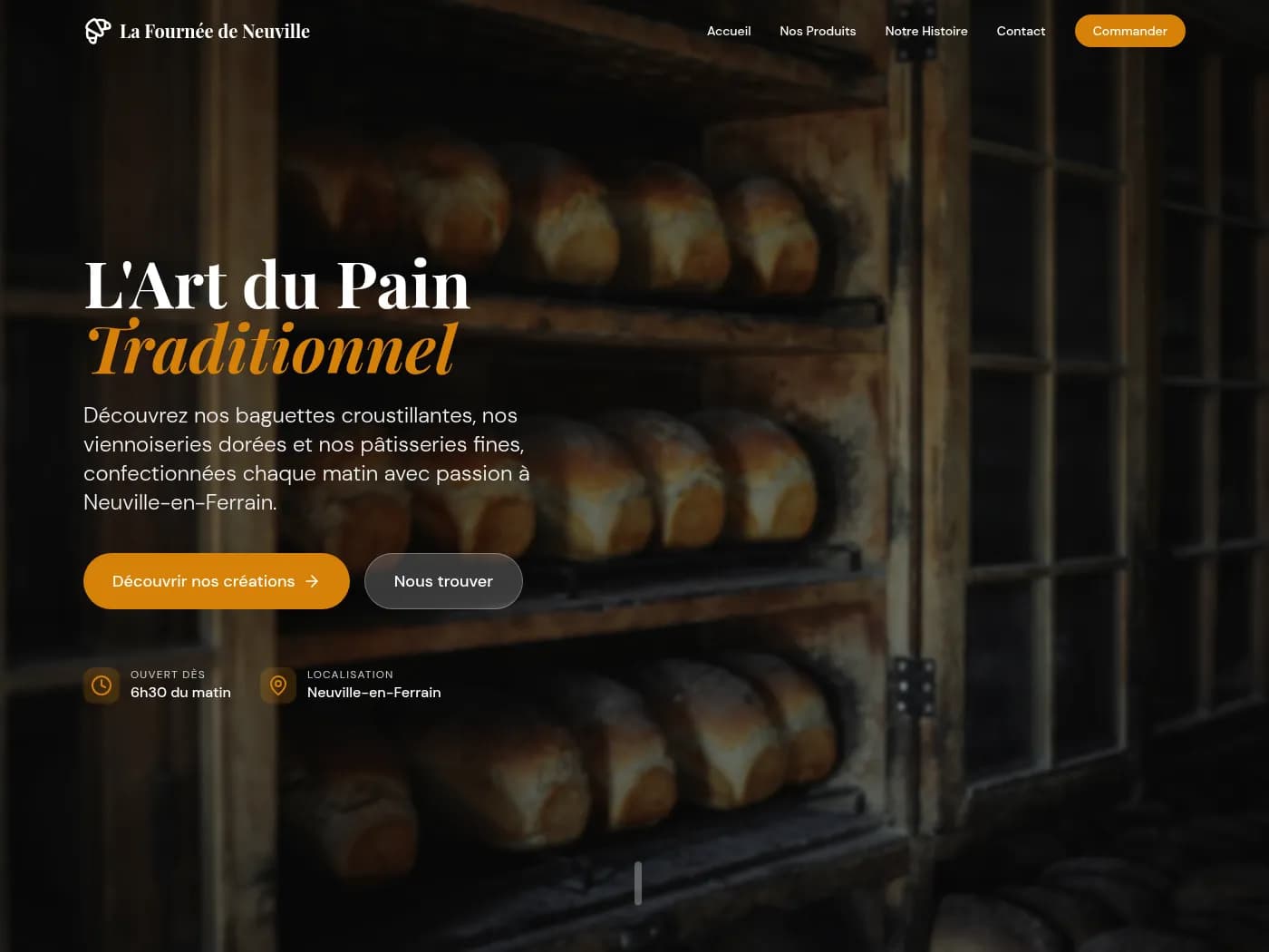Boulangerie Vitrine Web