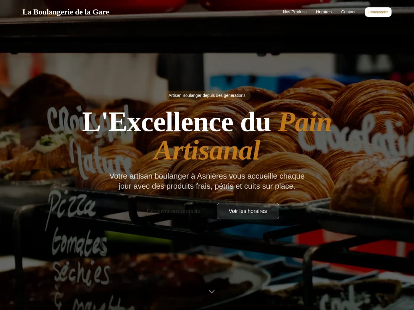 Boulangerie Web Presence
