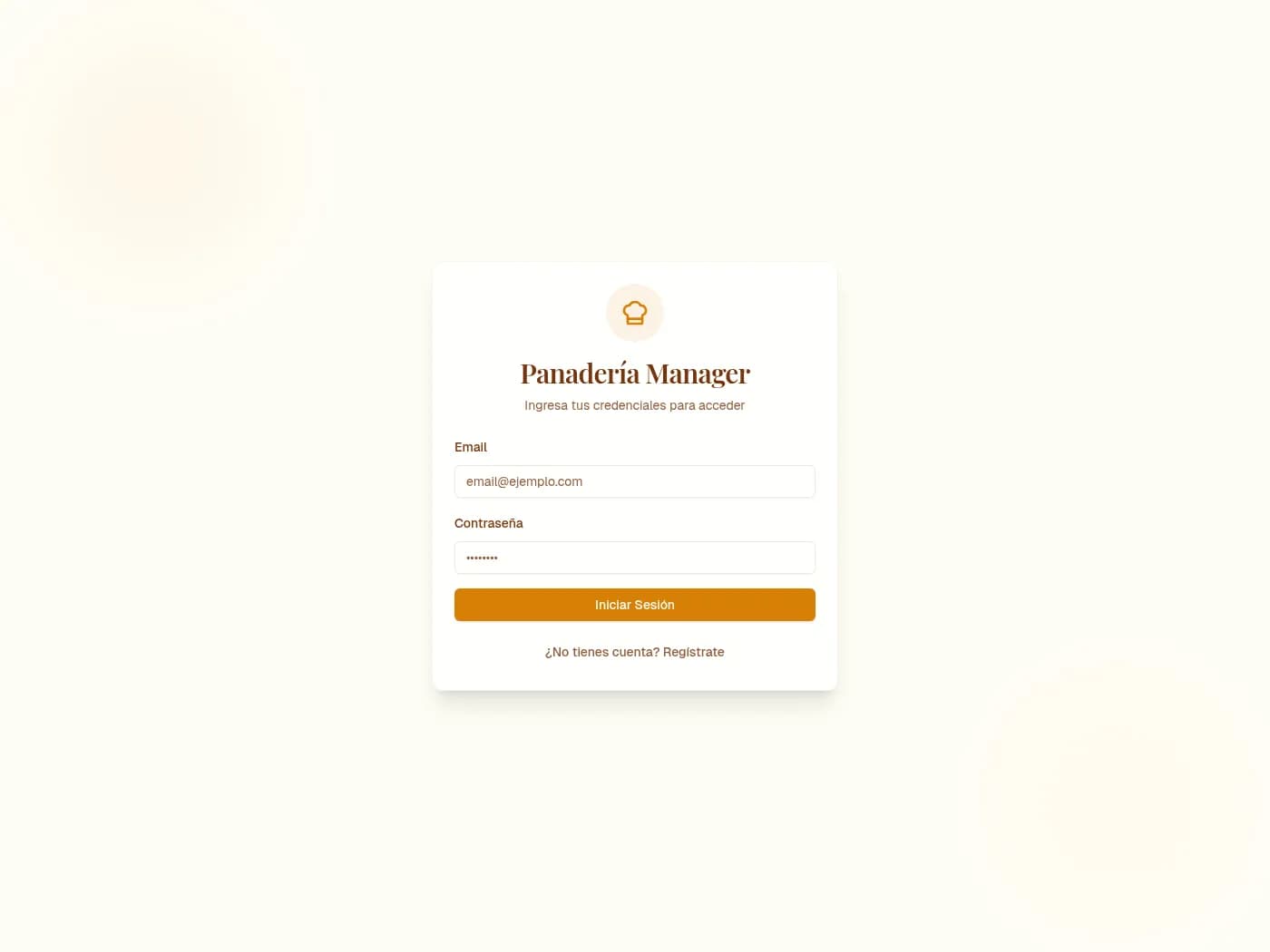 Bakery Staff Manager