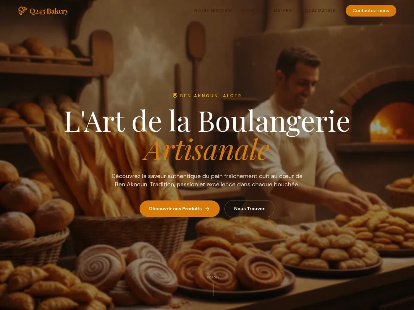 Q245 Bakery Showcase