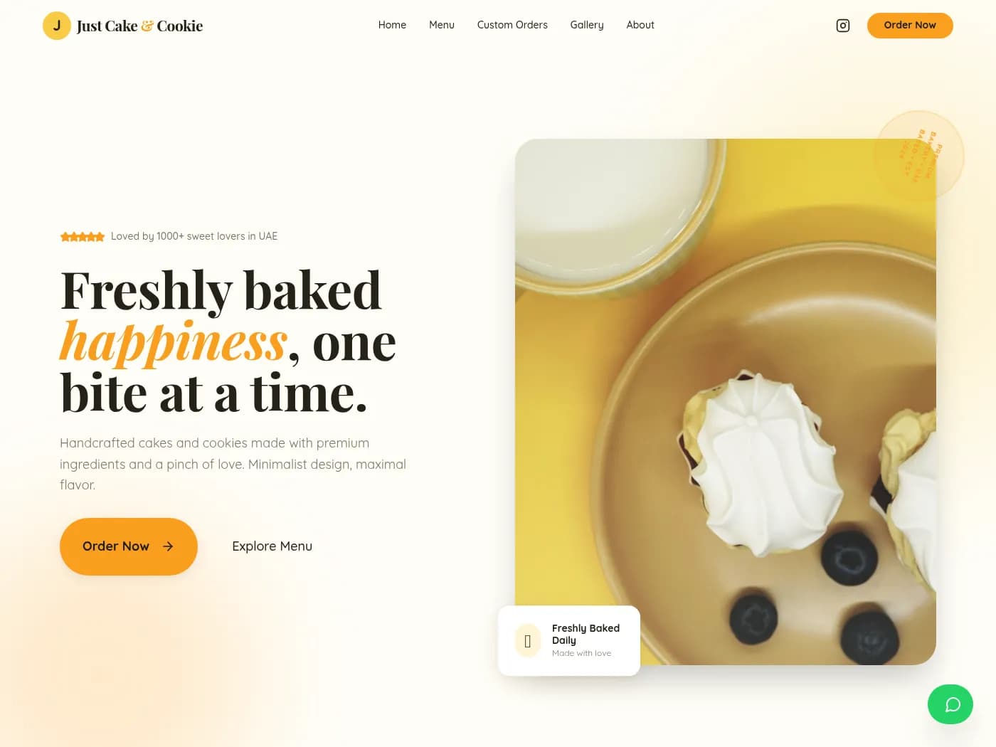 Just Cake & Cookie Site