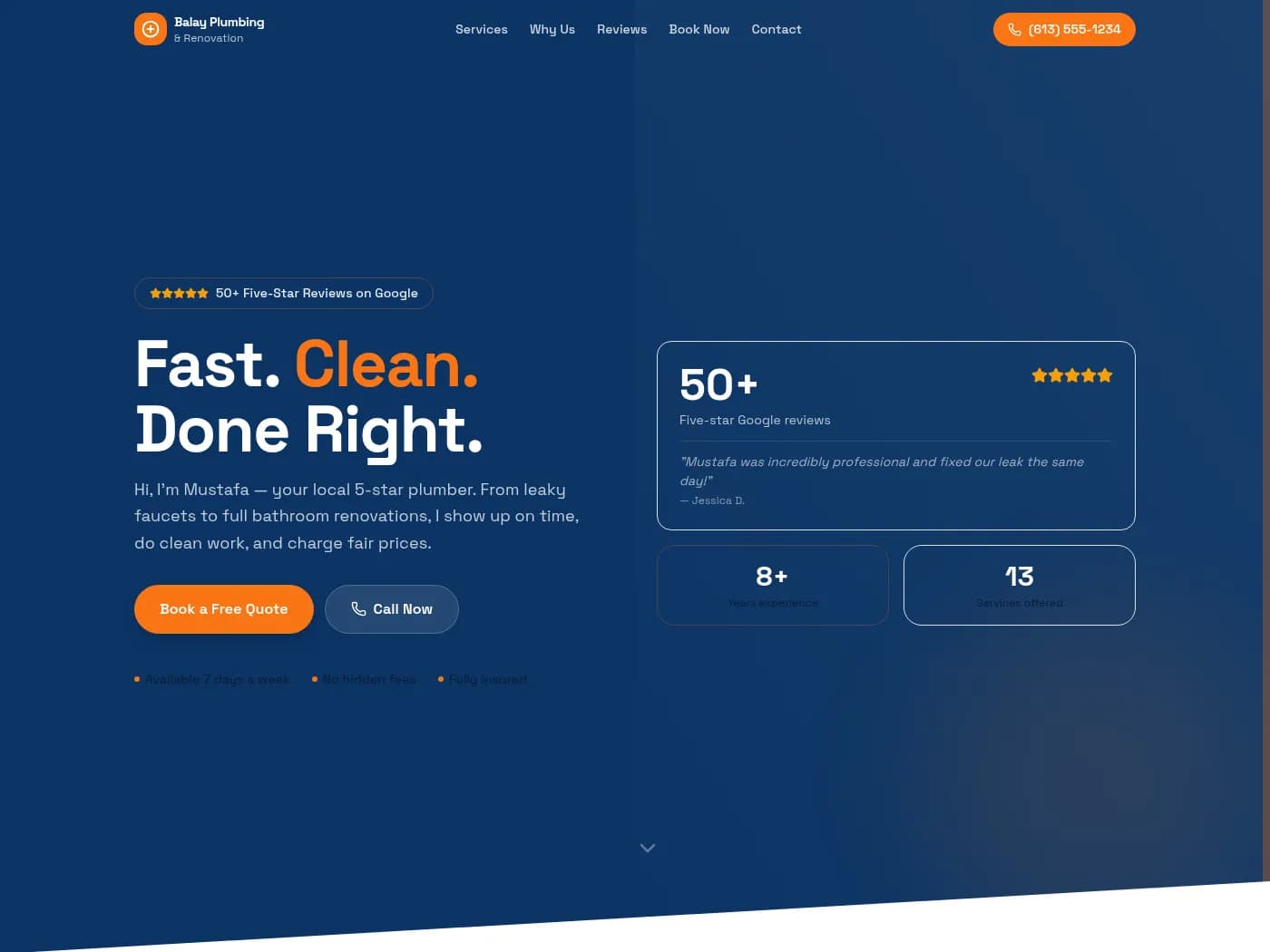 Balay Plumbing Website