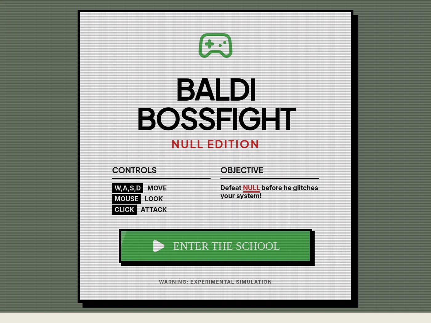 Baldi Bossfight Null