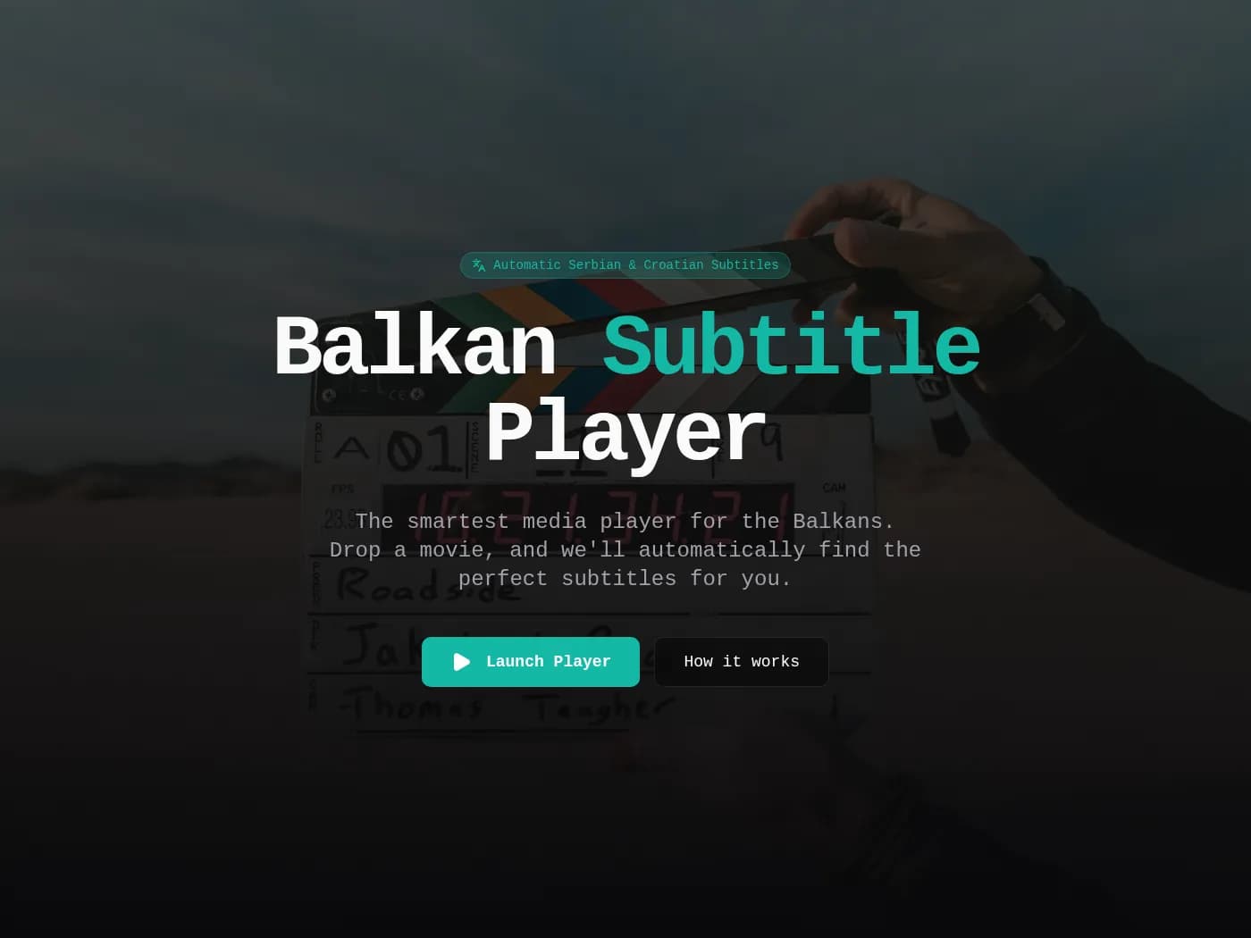 Balkan Subtitle Player