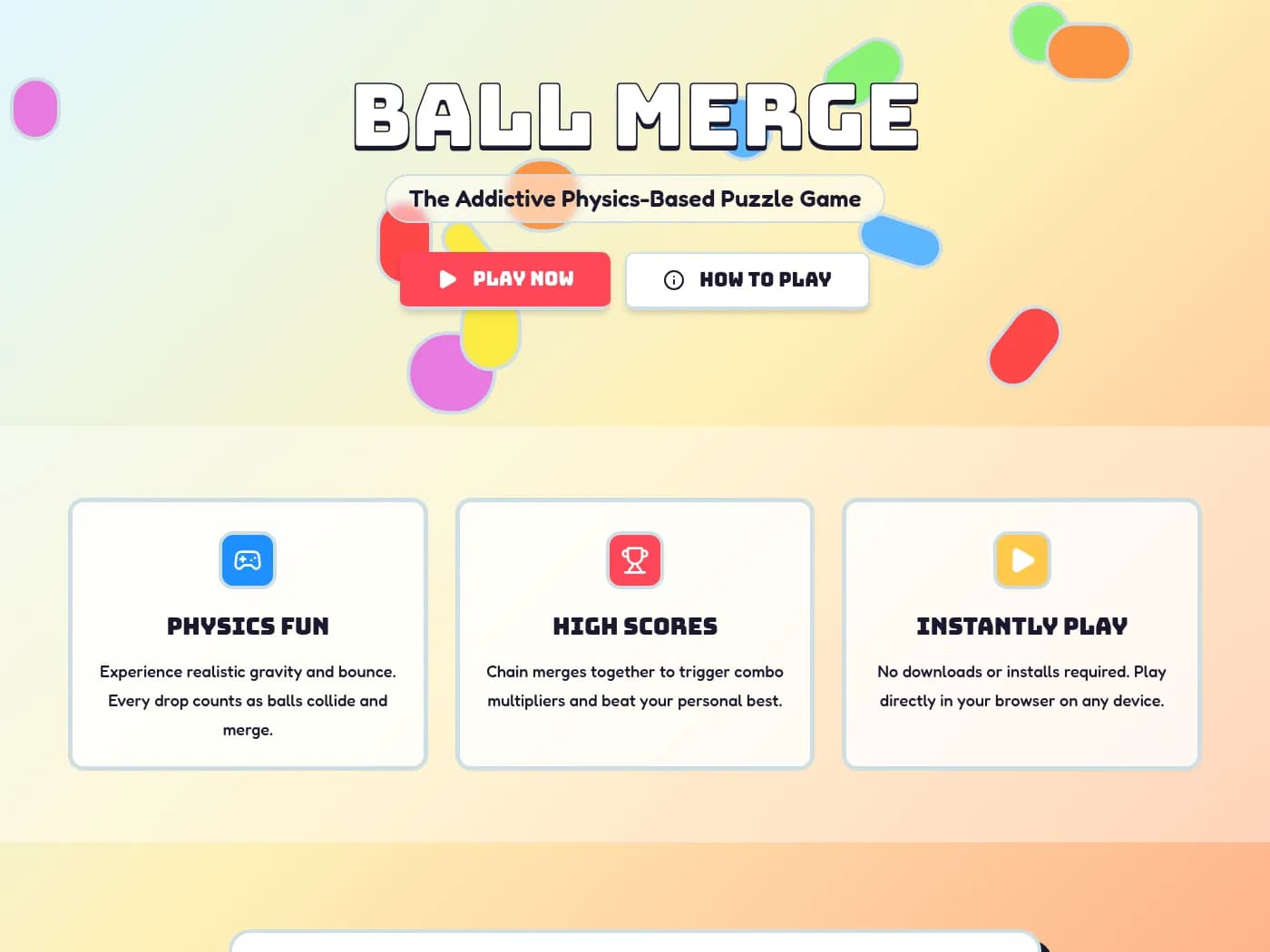 BallMerge Web Portal