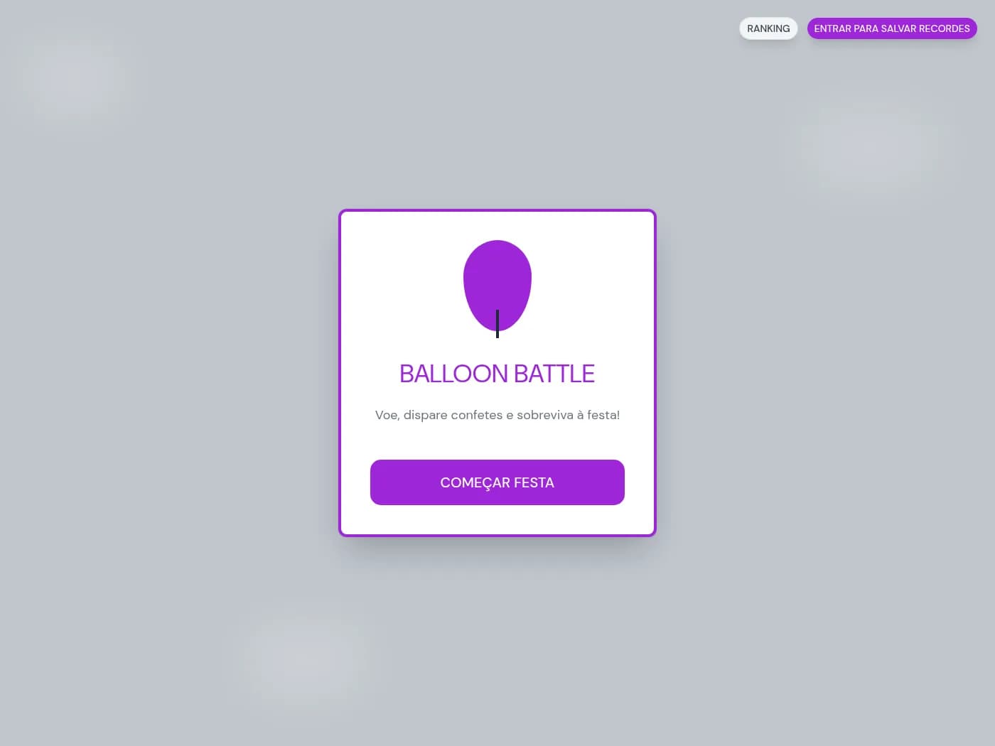Balloon Battle Game