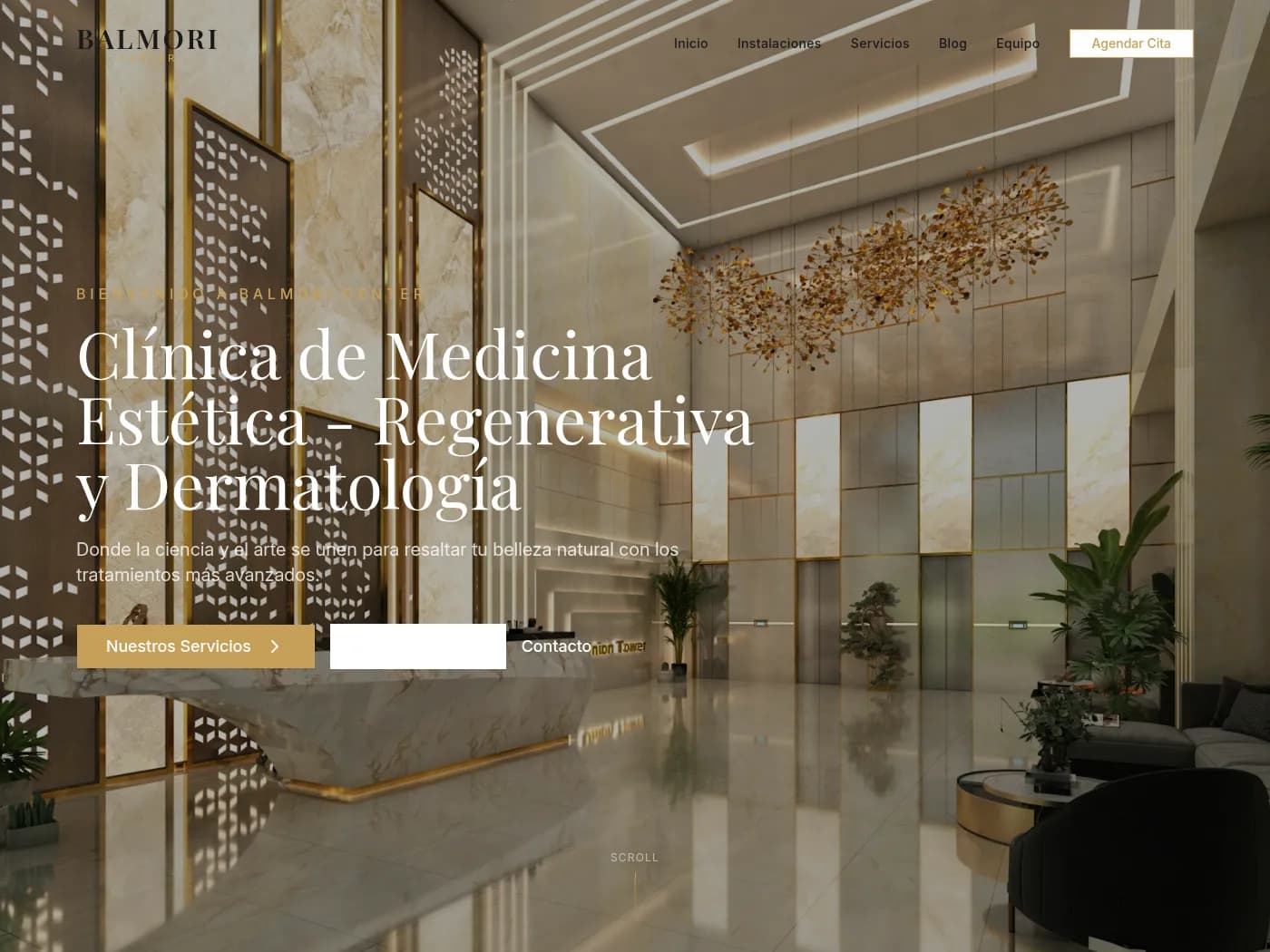 Balmori Center Website