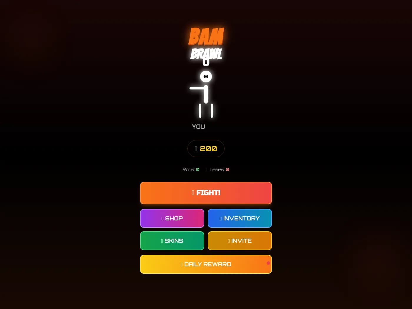 Bam Brawl Web Prototype
